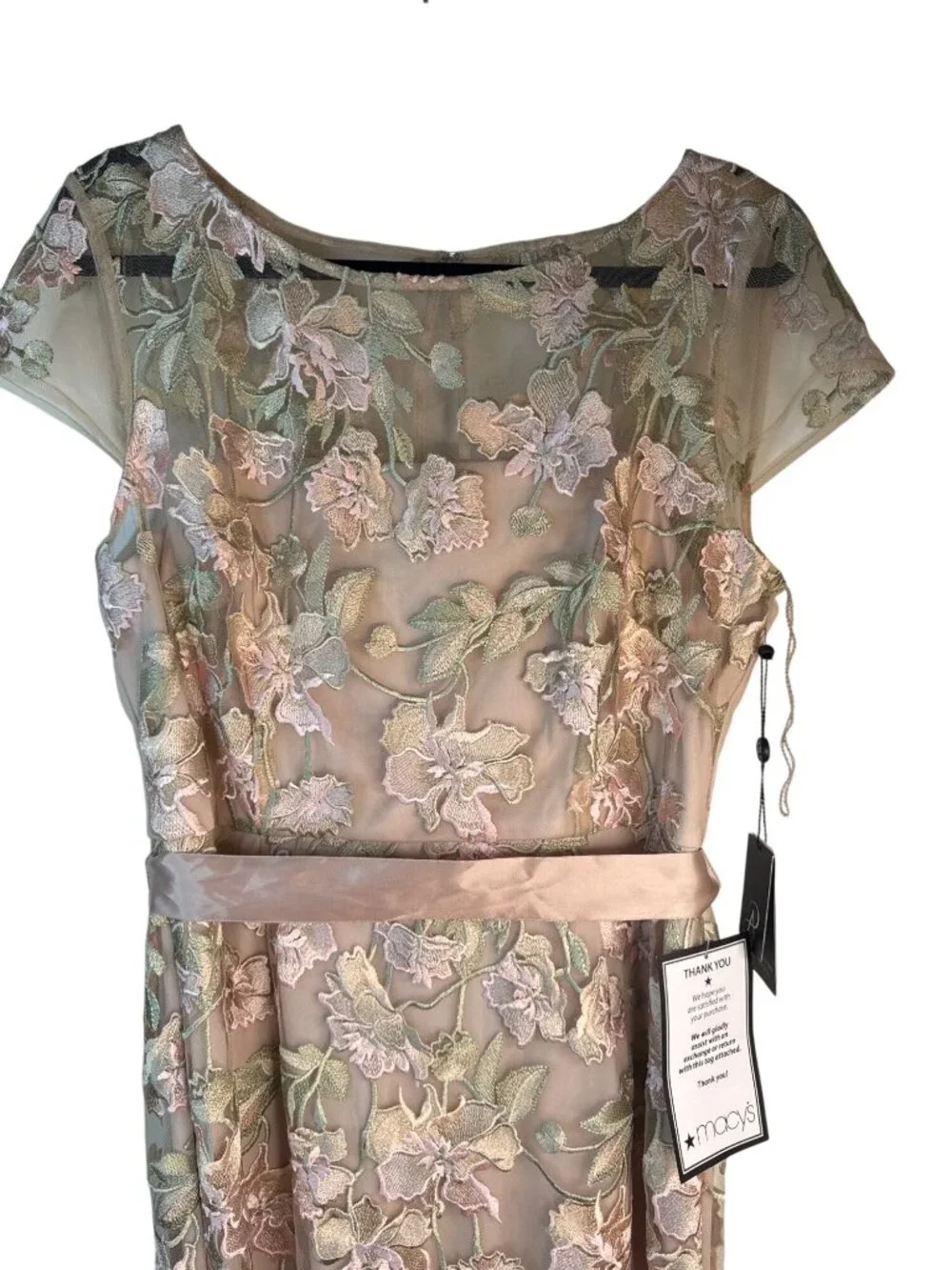Adrianna Papell | Dresses | New Adrianna Papell Size 4 Cascading Floral ...